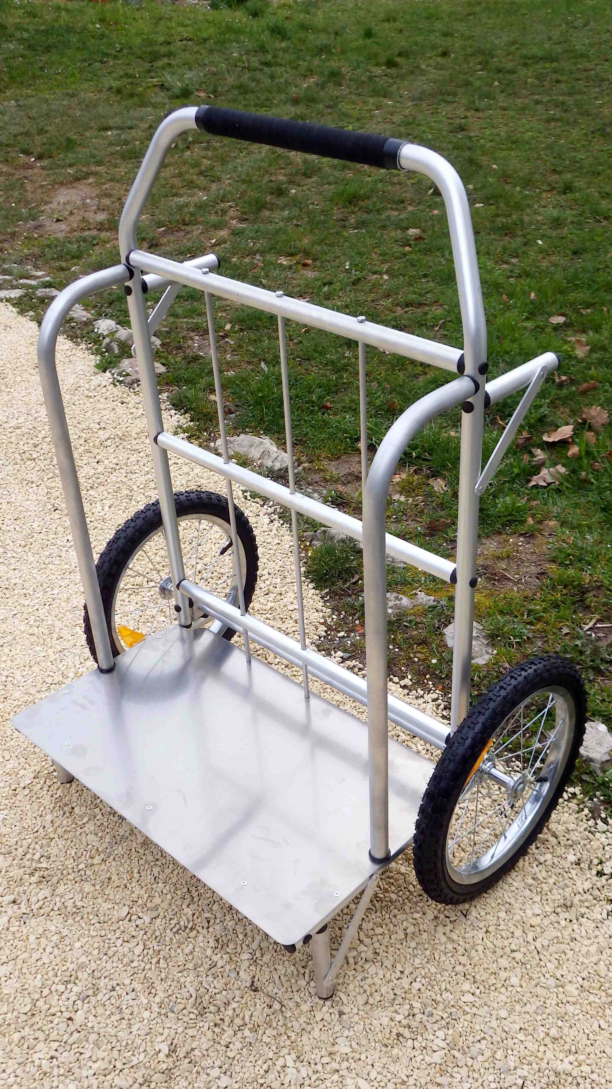 chariot de manutention grande roue | CIME-TECH